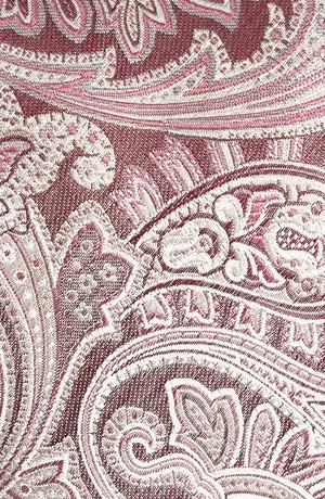 David Donahue Paisley Jacquard Silk Tie