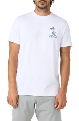 O'Neill Cutback Upf Graphic T-shirt - White