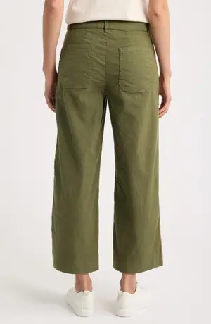 Frank & Eileen Limerick Wide Leg Carpenter Pants