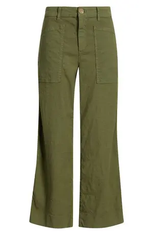 Frank & Eileen Limerick Wide Leg Carpenter Pants