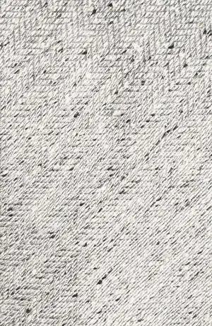 David Donahue Grey Mélange Silk Herringbone Tie