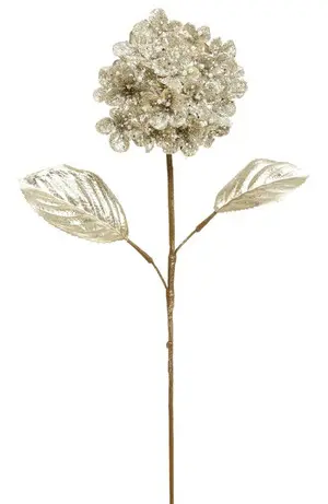MARK ROBERTS Hydrangea Spray - Platinum