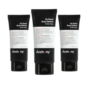 Anthony No Sweat Body Defense 3 Oz Multi-pack Of 3 - White