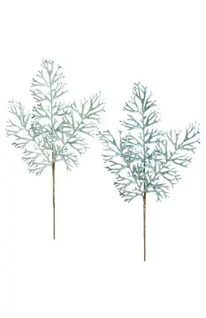 MARK ROBERTS Leaf Spray - Mint Green
