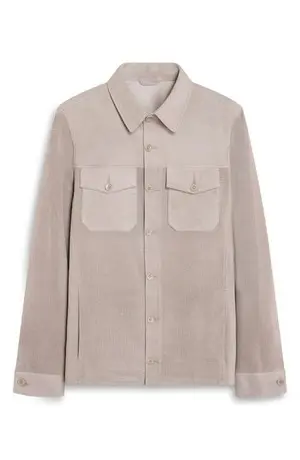 Bugatchi Perforated Suede Jacket