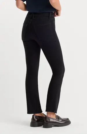 Good American Good Legs High Waist Straight Leg Jeans