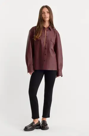 Good American Good Legs High Waist Straight Leg Jeans