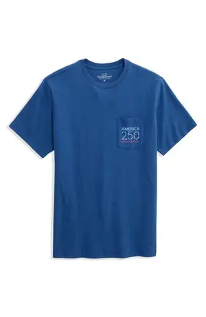 Vineyard Vines Americana 250 Graphic Pocket T-shirt