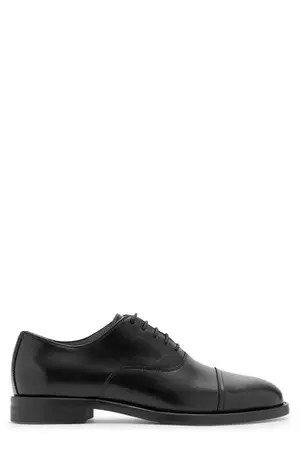 Mango Leather Oxford - Black