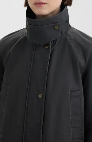 Hunter Ellie Coated Padded Longline Coat