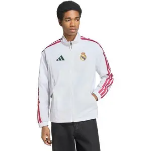 Adidas Real Madrid 2026 Full-zip Anthem Jacket - White