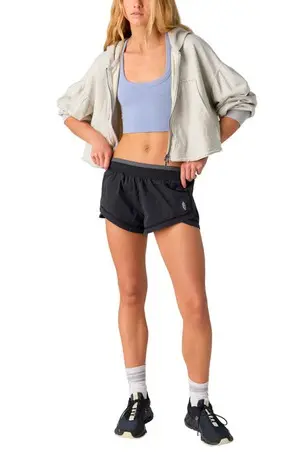 Free People On The Go Performance Shorts - Black
