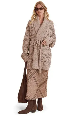 Splendid Desiree Longline Belt Cardigan