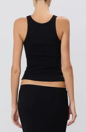 Eterne High Neck Fitted Tank