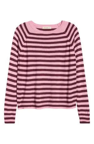 24COLOURS Stripe Crewneck Sweater