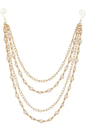 MARK ROBERTS Pearl Bead Garland - Gold