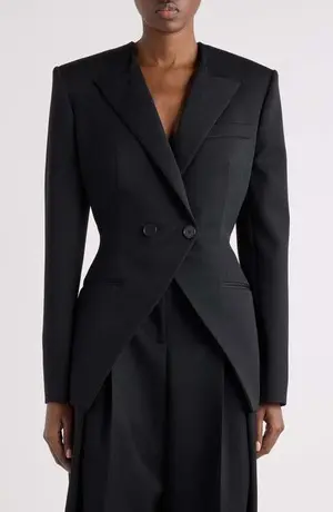 Givenchy Cutaway Wool Jacket