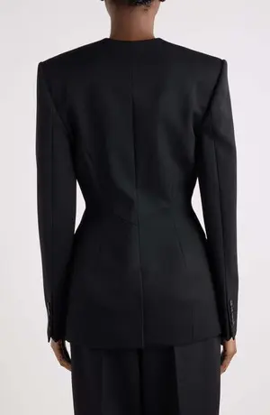 Givenchy Cutaway Wool Jacket
