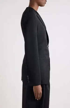Givenchy Cutaway Wool Jacket