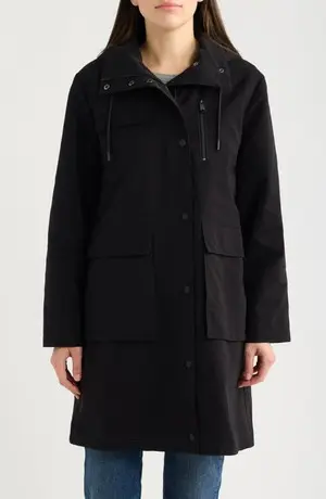 Bernardo Hooded Raincoat