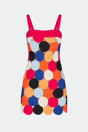 SIMONMILLER Beep Beep Tank Mini Dress