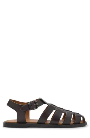 Mango Leather Fisherman Sandal