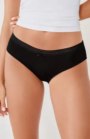 ETAM Jack 3-pack Lace Trim Shorty Briefs - Multicolor