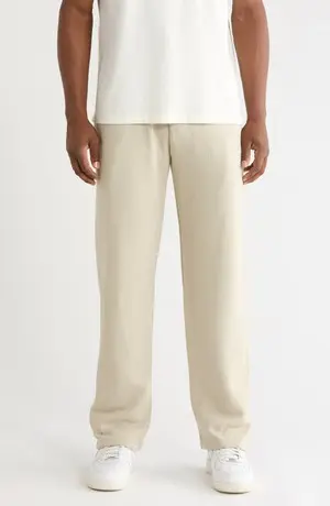 MUSEUM OF PEACE & QUIET Stencil Cotton Fleece Sweatpants - Taupe