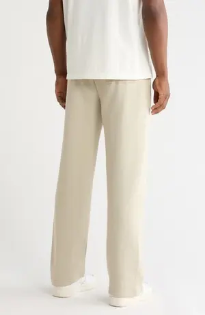 MUSEUM OF PEACE & QUIET Stencil Cotton Fleece Sweatpants - Taupe