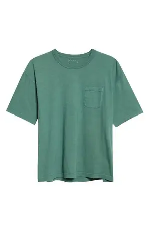Visvim Jumbo Pocket T-shirt - Green