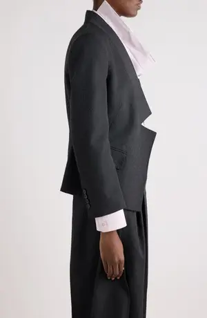 Givenchy Reverse Lapel Wool Jacket