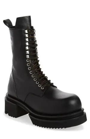 Rick Owens Bogun Platform Lace-up Boot Bogun Platform Lace-up Boot Bogun Platform Lace-up Boot Bogun Platform Lace-up Boot
