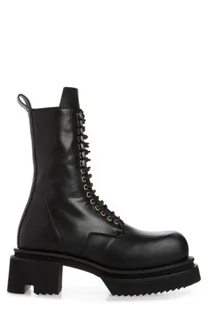 Rick Owens Bogun Platform Lace-up Boot Bogun Platform Lace-up Boot Bogun Platform Lace-up Boot Bogun Platform Lace-up Boot