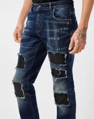 Philipp Plein Jeans Rock Star Fit Rock Star - Malibu