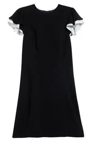 Cinq À Sept Sarya Flounce Sleeve Dress