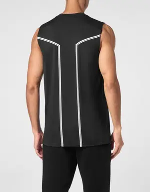 PLEIN SPORT Tank Top - Black