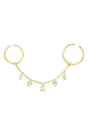 SHYMI Marquise Two-finger Adjustable Ring - Gold/mixed Shape