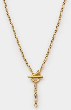 KATIE LOXTON Champagne Hour Gold Necklace - Gold Coated