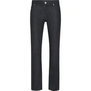 BILLIONAIRE 5 Pockets Super Straight Cut Jeans - Navy