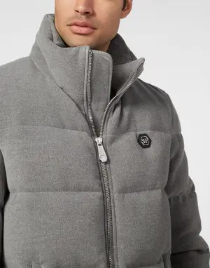 Philipp Plein Wool Puffer Jacket Late Checkout