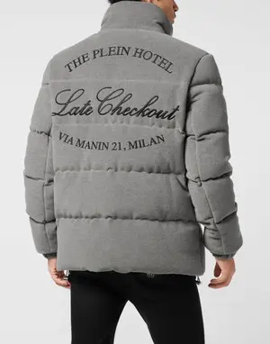 Philipp Plein Wool Puffer Jacket Late Checkout