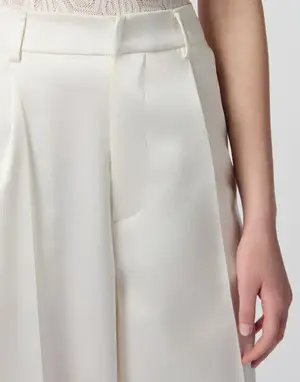 Philipp Plein Satin Dame Fit Trousers