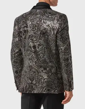 Philipp Plein Blazer Lord Fit Tattoo
