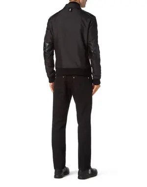 BILLIONAIRE Bomber Shirt Collar