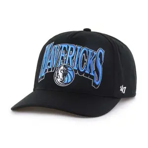 '47 Dallas Mavericks Every Time Past Champs Hitch Adjustable Hat - Black