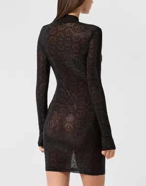 Philipp Plein Short Dress Monogram