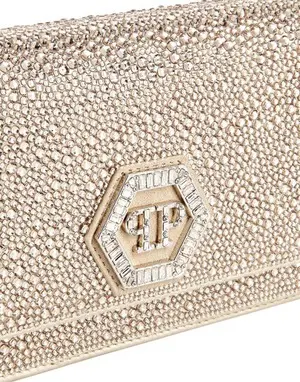 Philipp Plein Hexagon Bag Mix Strass