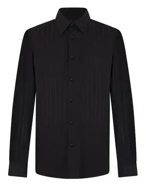 Philipp Plein Sugar Daddy Cut Shirt Stripes Stones Stones