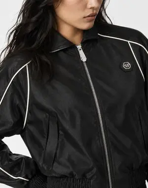 Philipp Plein Laminated Track Jacket
