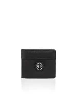 Philipp Plein Credit Cards Holder Hexagon - Black